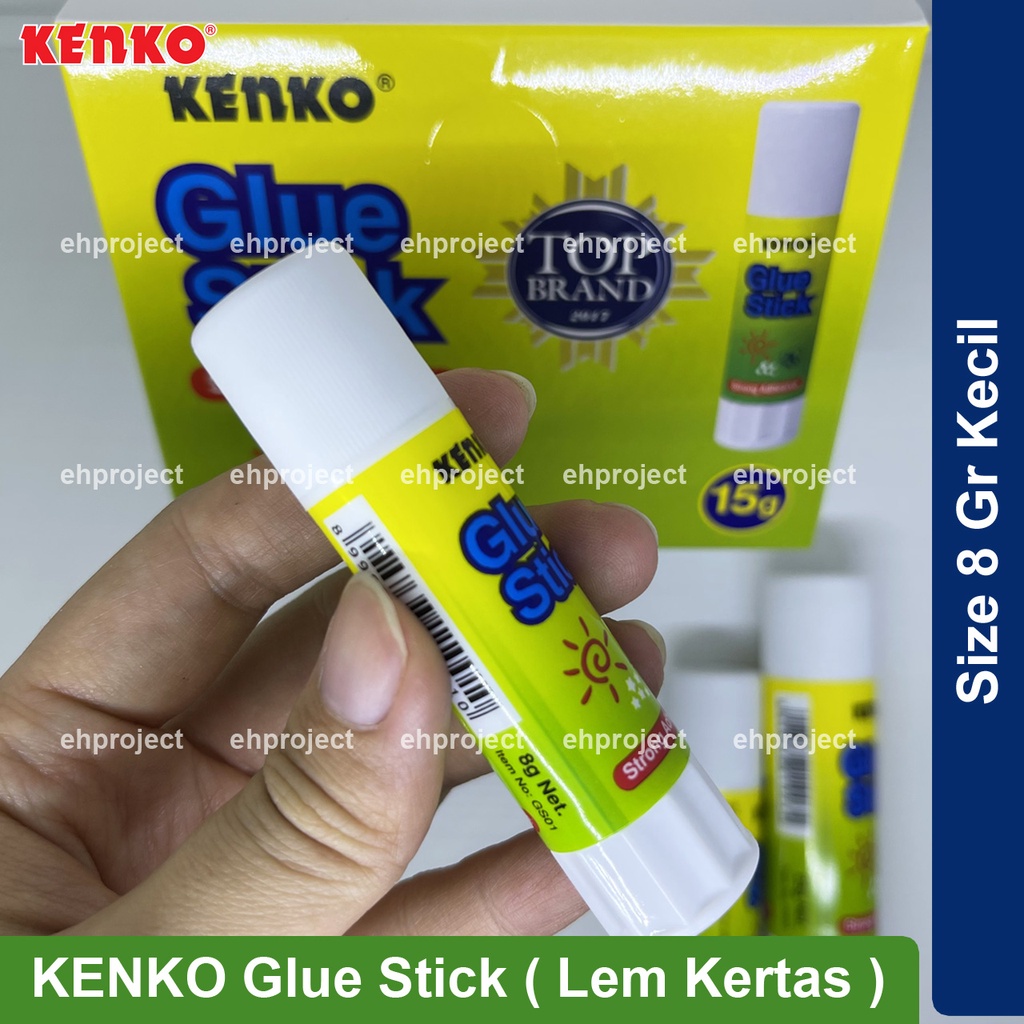 Jual KENKO Glue Stick Lem Kertas ORI Kecil Sedang Besar Lem Kenko ...