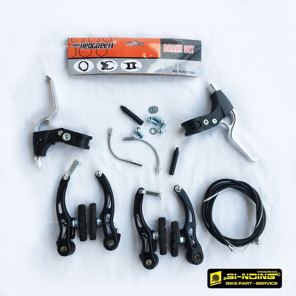 Jual Brake Set Rem Set Sepeda V-Brake V Brake Hedgreen Depan Belakang ...