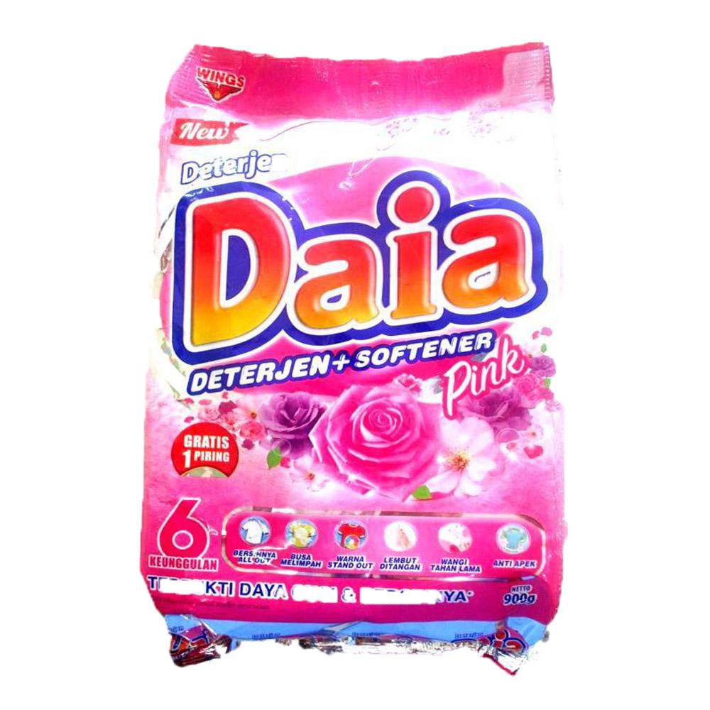 Jual DAIA DETERGENT BUBUK+SOFTENER BAG 900GR | Shopee Indonesia