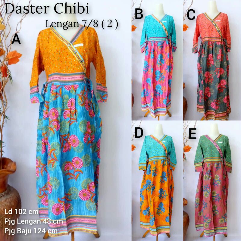 Jual Daster Chibi Lengan 7/8 Kimono Rayon Premium HAP | Shopee Indonesia