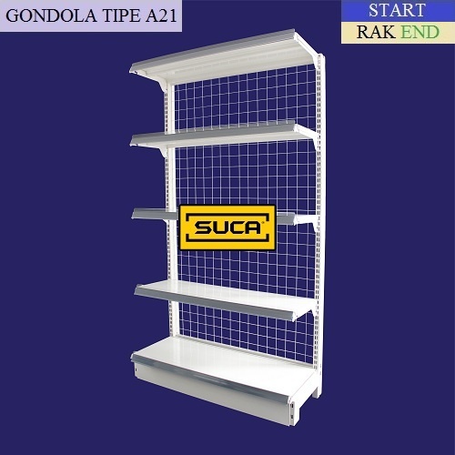 Jual Rak Minimarket End Gondola T 1.65M 5 Hambalan (Start) - A21 ...