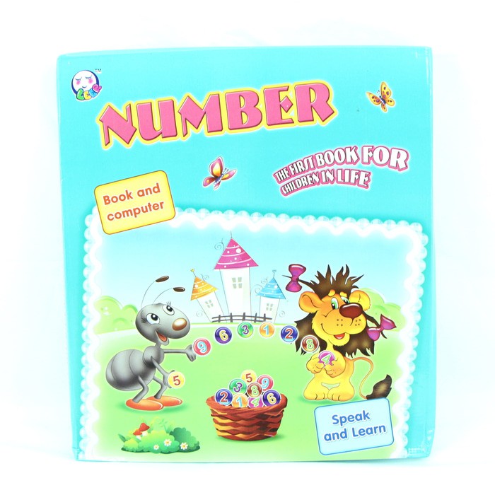 Jual Number Word Book & Computer. Buku Mainan Edukasi Anak Belajar ...