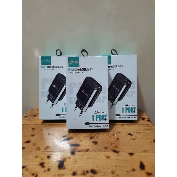 Jual Charger Umax Original Fast Charging 18Watt | Shopee Indonesia