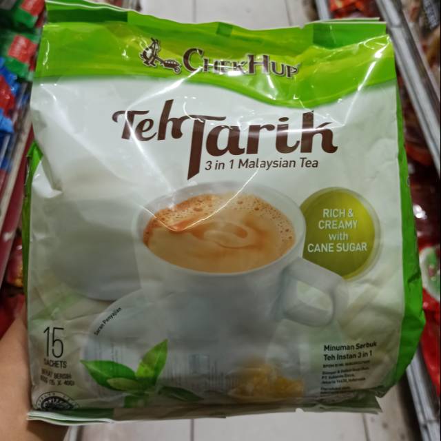 Jual Chek Hup Teh Tarik 3in1 Malaysia Tea With Cane Sugar 12s/ Teh ...
