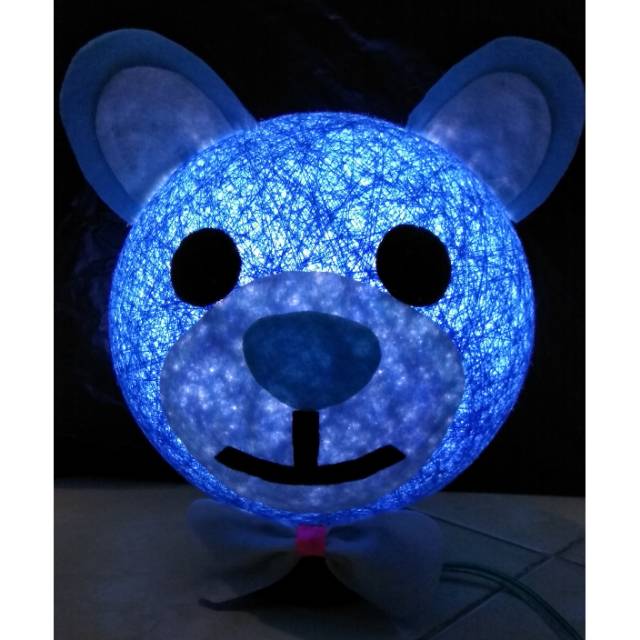 Jual Lampion / lampion benang / lampion karakter / lampu tidur / hiasan ...