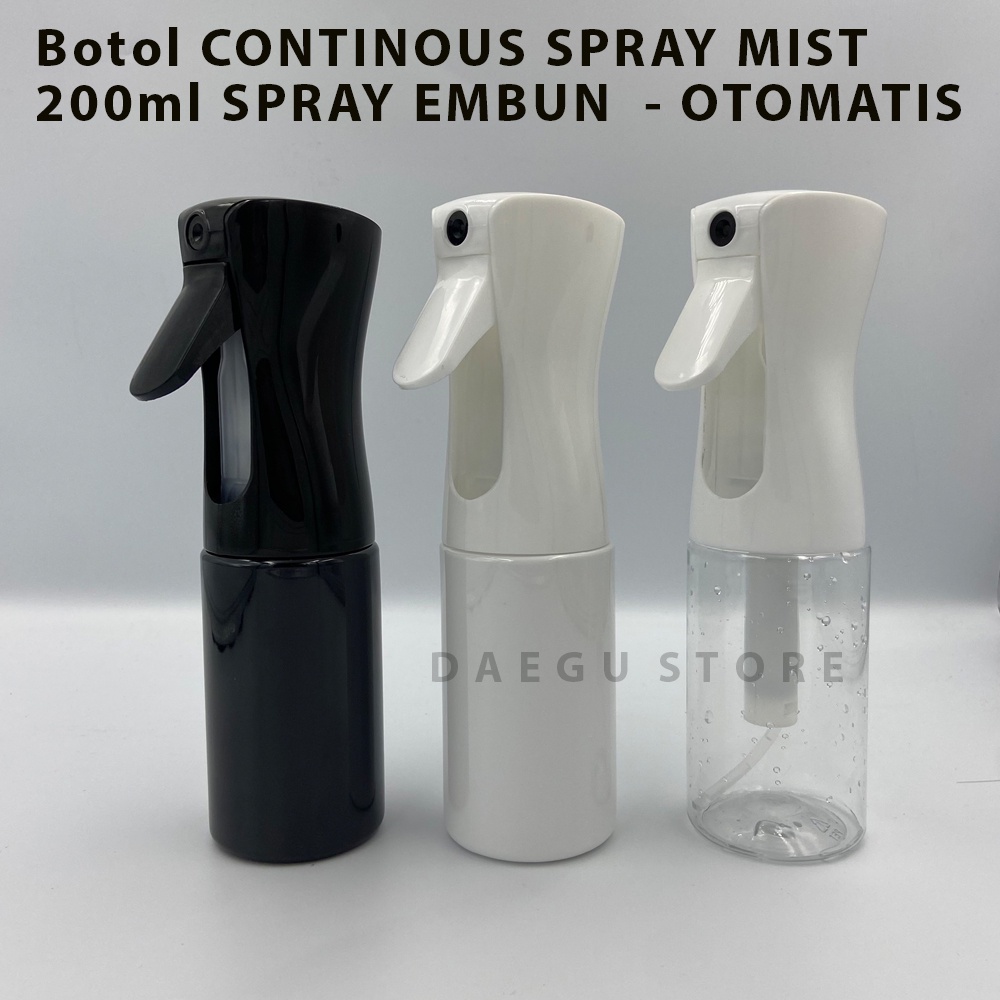 Jual Botol Spray Misty Embun Continous Mist Spray Otomatis Refillable ...
