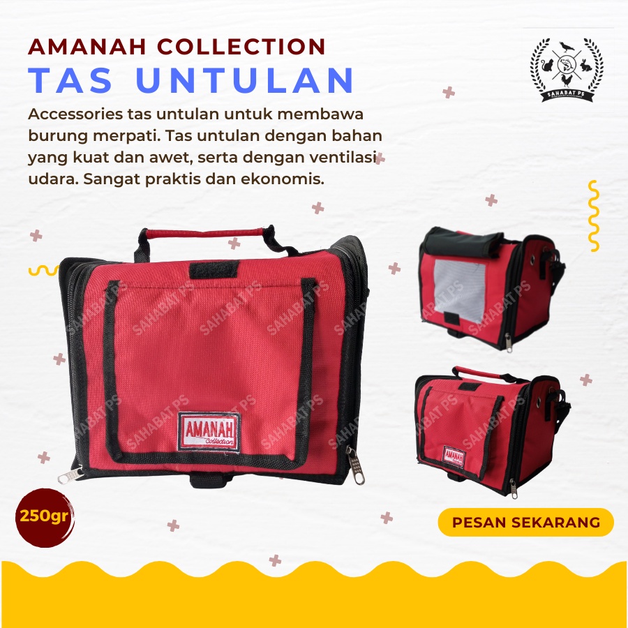 Jual TAS UNTULAN MERPATI BURUNG DARA ADA VENTILASI PRAKTIS KUAT ...