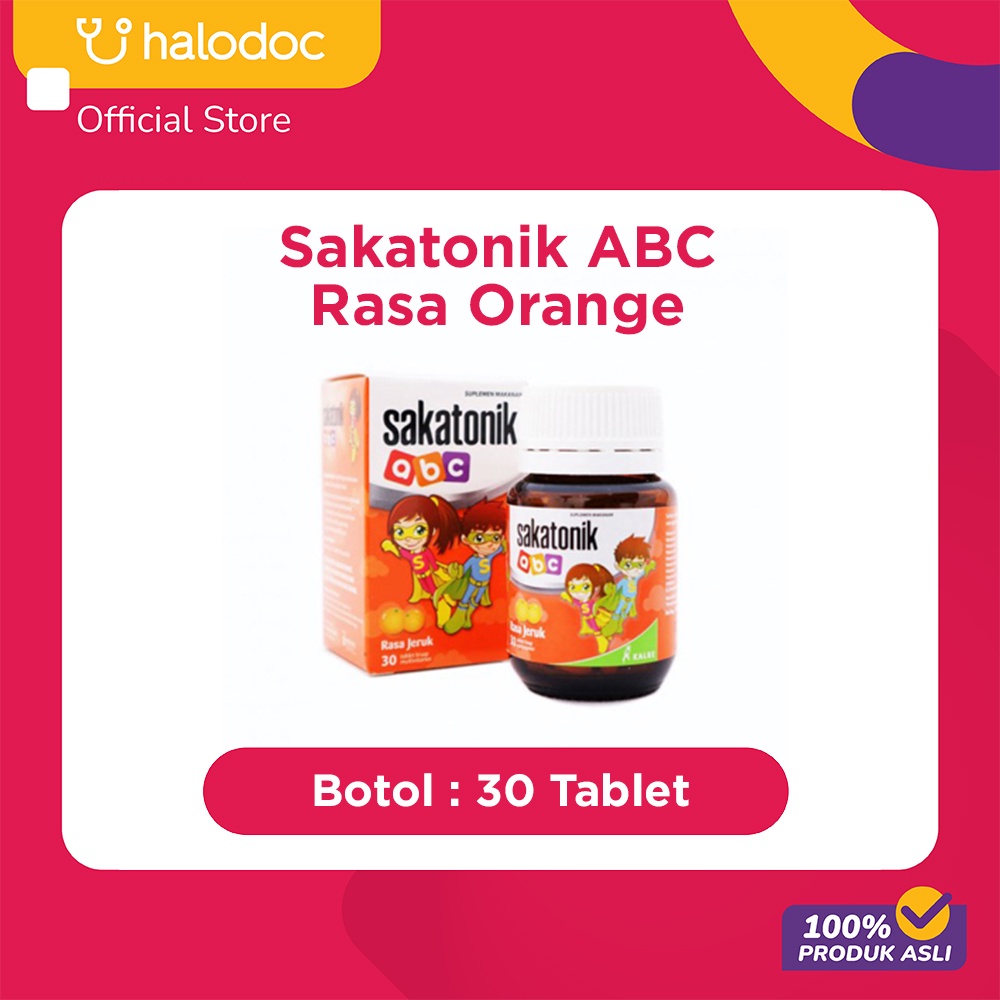 Jual Sakatonik ABC Jeruk 30 Tablet | Shopee Indonesia