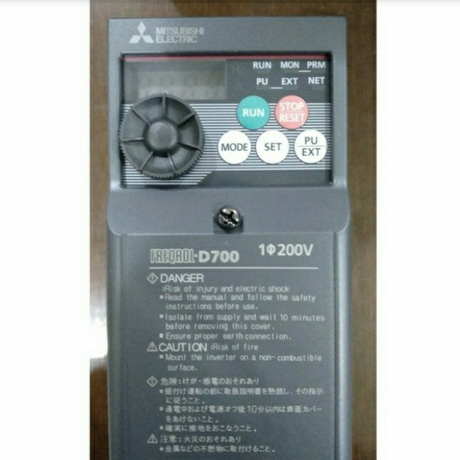 Jual INVERTER MITSUBISHI ELECTRIC FR-D720S-0.75K FR D 720S 0.75 K 220 V 1 Phase 0,75 KW | Shopee ...