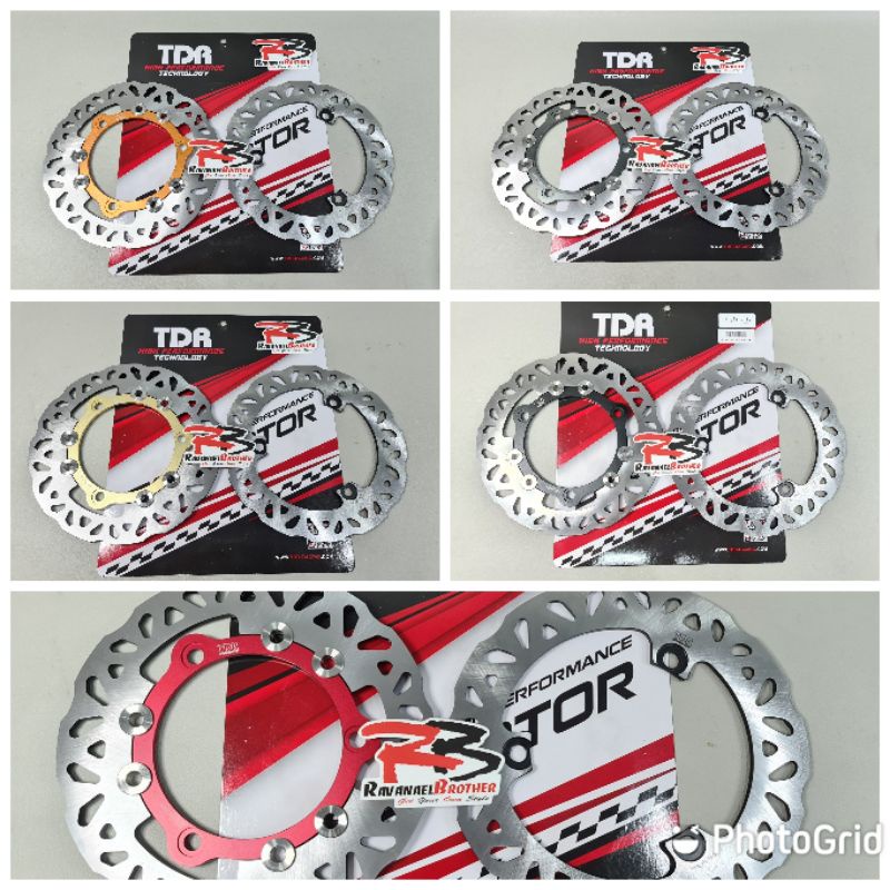 Jual Disc Brake Piringan Cakram TDR Set Depan dan Belakang NMAX Old / New Front Rear | Shopee ...