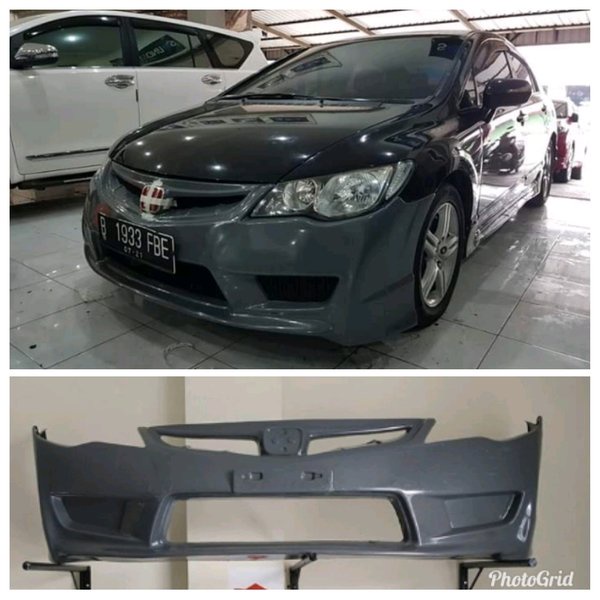 Jual bodykit bumper civic fd type R - DUraflex Materials SL 14 | Shopee Indonesia
