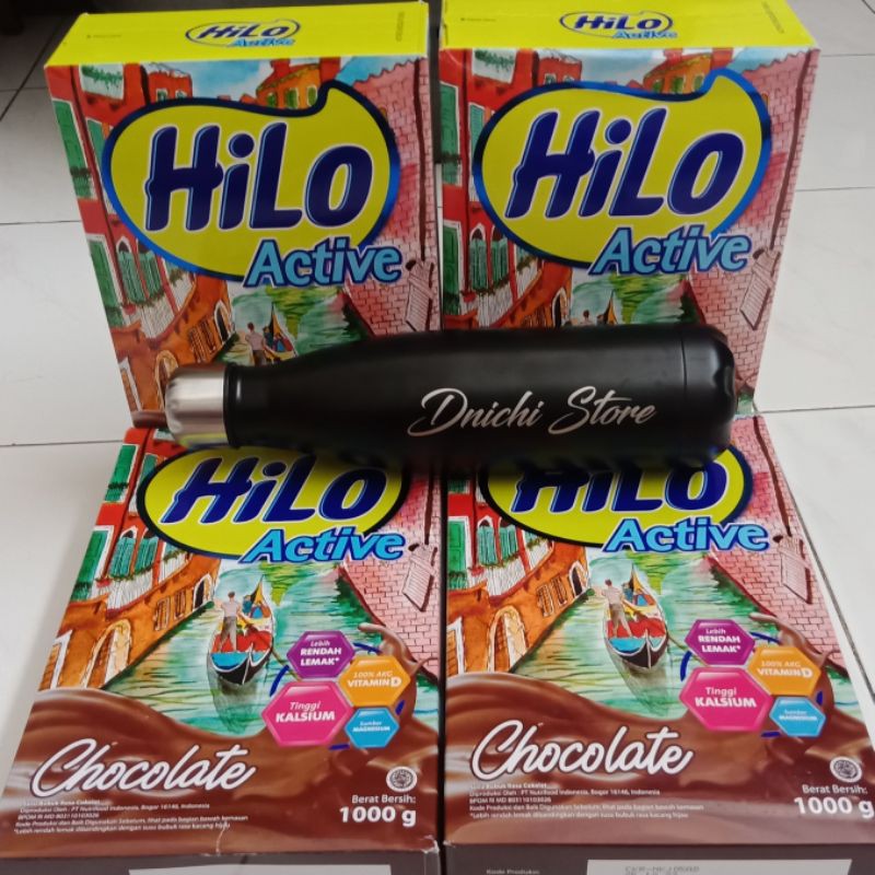 Jual Hilo active coklat cokelat chocolate 1 kg 1000 gr 1kg | Shopee ...