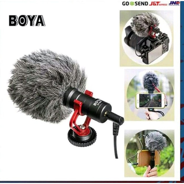 Jual MICROPHONE BY-MM1 BOYA youtuber mic universal cardiold shorgun ...