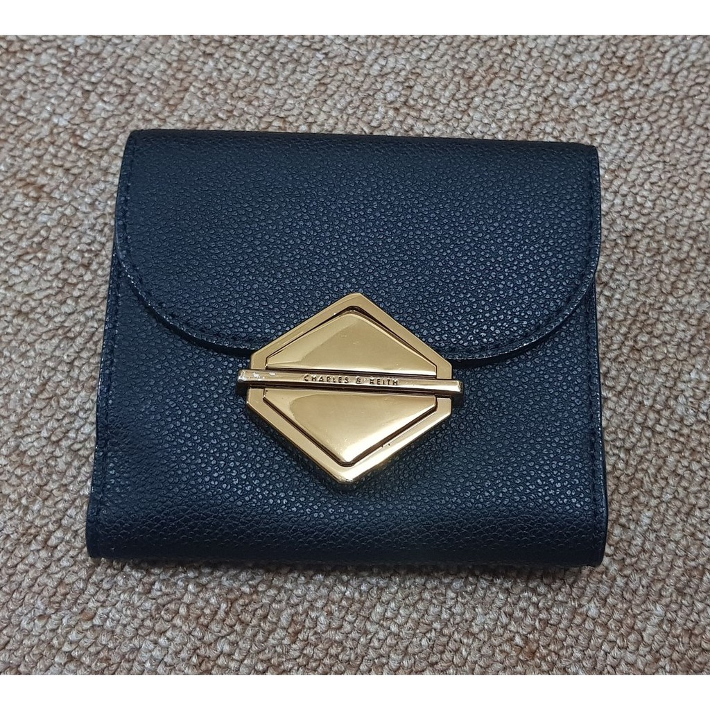 Jual Dompet charles& keith (black) | Shopee Indonesia