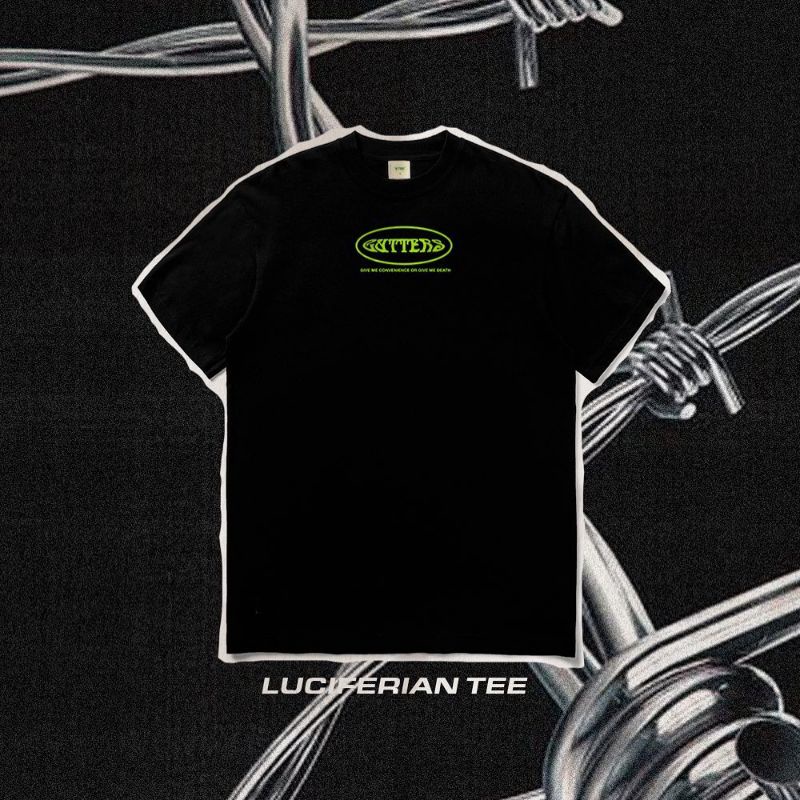 Jual GUTTERS LUCIFERIAN T-SHIRT BLACK (Local Brands) - KAOS PRIA ...