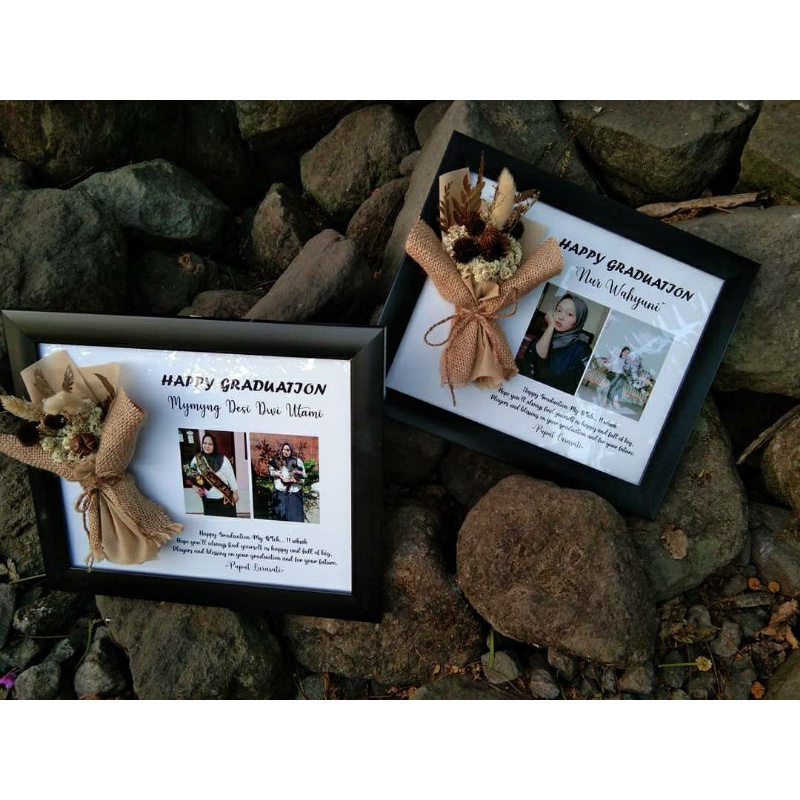 Jual DRIED FLOWER FRAME/FRAME KADO/KADO WISUDA/KADO NIKAHAN/KADO ULANG ...
