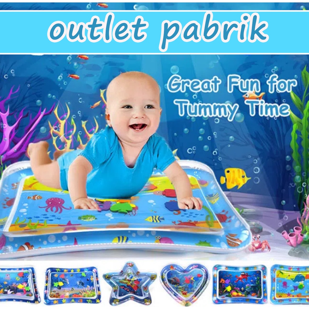 Jual Matras air bermain main bayi anak Baby Kids Water Play Mat playmat ...