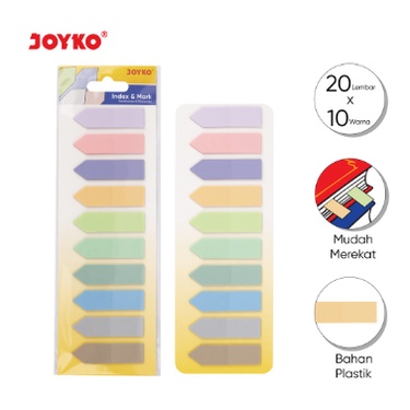 Jual JOYKO PEMBATAS PENANDA PANAH INDEX MARK IM 63 MURAH STICKY NOTES ...