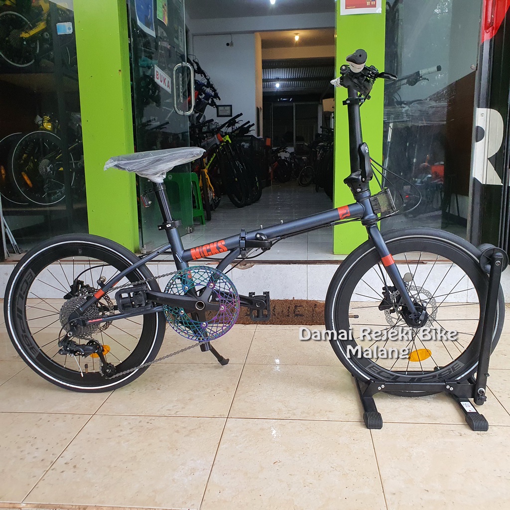 Jual Folding bike / sepeda lipat 451 Element Nicks 2022 | Shopee Indonesia