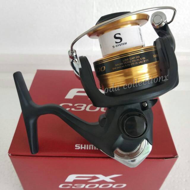 Jual Reel SHIMANO FX C3000 drag 8.5kg 3bb one way New 2019 made in ...