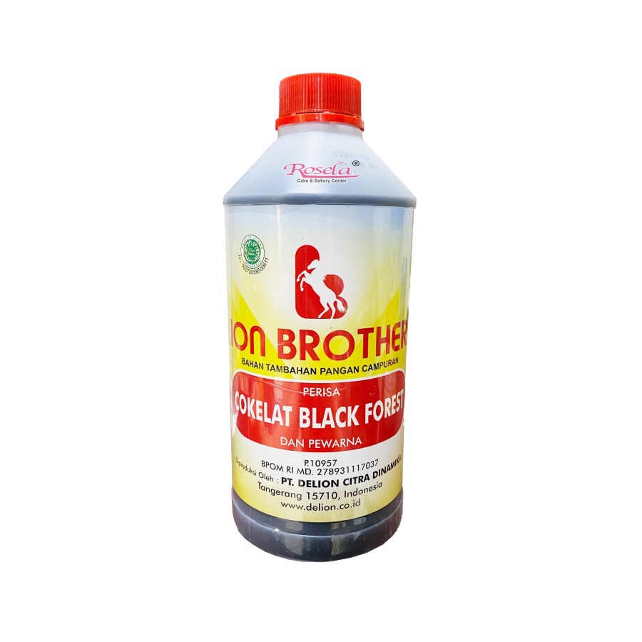 Jual LION BROTHERS Perisa / Pasta Cokelat Black Forest 1 liter | Shopee ...