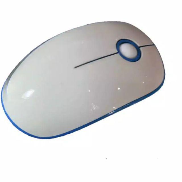 Jual Mouse Wireless Avan v188 + batre (white) | Shopee Indonesia
