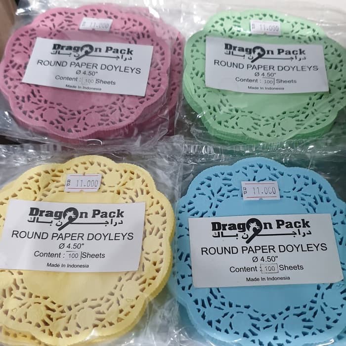 Jual ROUND PAPER DOYLEYS 4.5" WARNA | Shopee Indonesia
