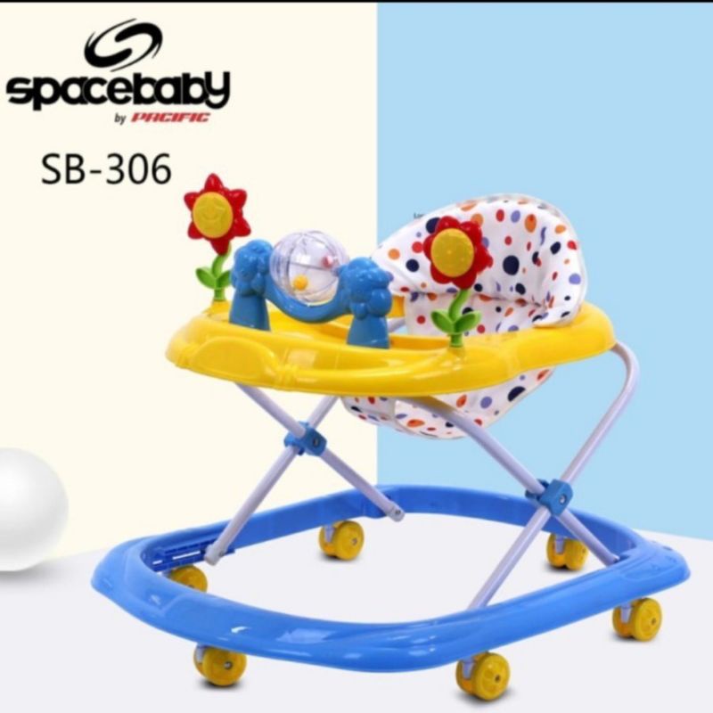 Jual BABY WALKER SPACEBABY TIPE SB 306 (Ada 3 warna) | Shopee Indonesia