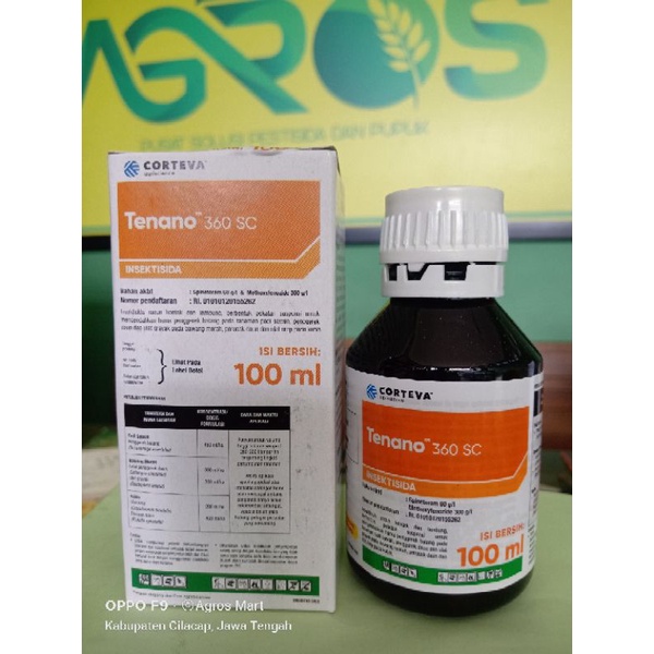 Jual Insektisida Tenano 360 SC 100 ml obat sundep beluk | Shopee Indonesia