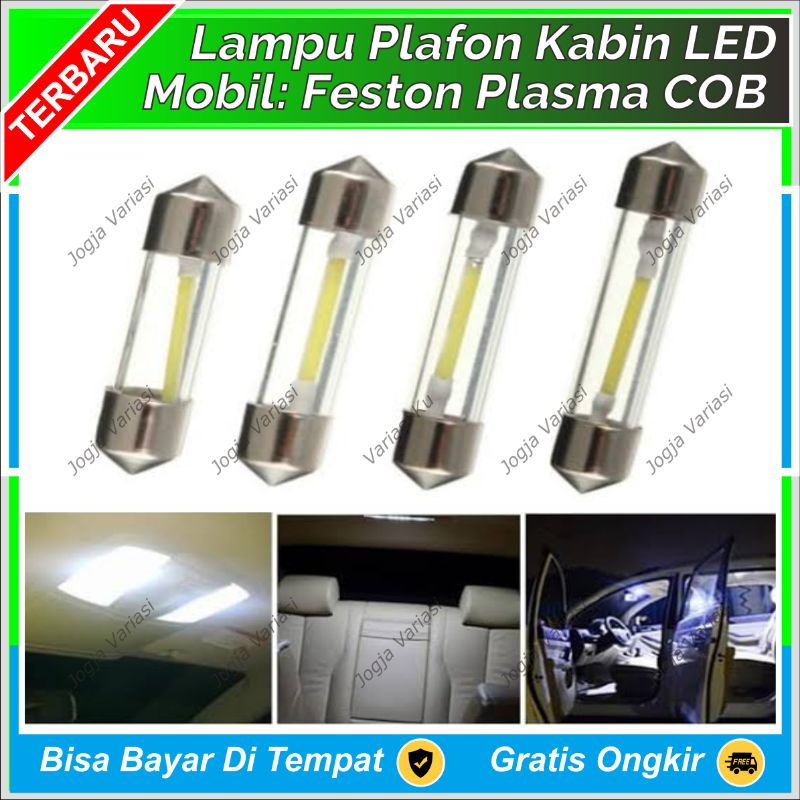 Jual LAMPU LED PLAFON KABIN MOBIL KAPSUL PLASMA POWER BRIGHT HEMAT DAYA ...