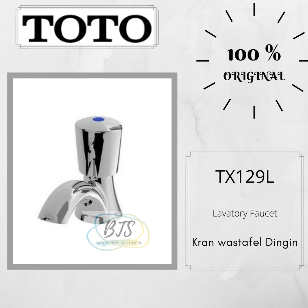 Jual Kran wastafel TOTO TX129L / TX129 L | Shopee Indonesia