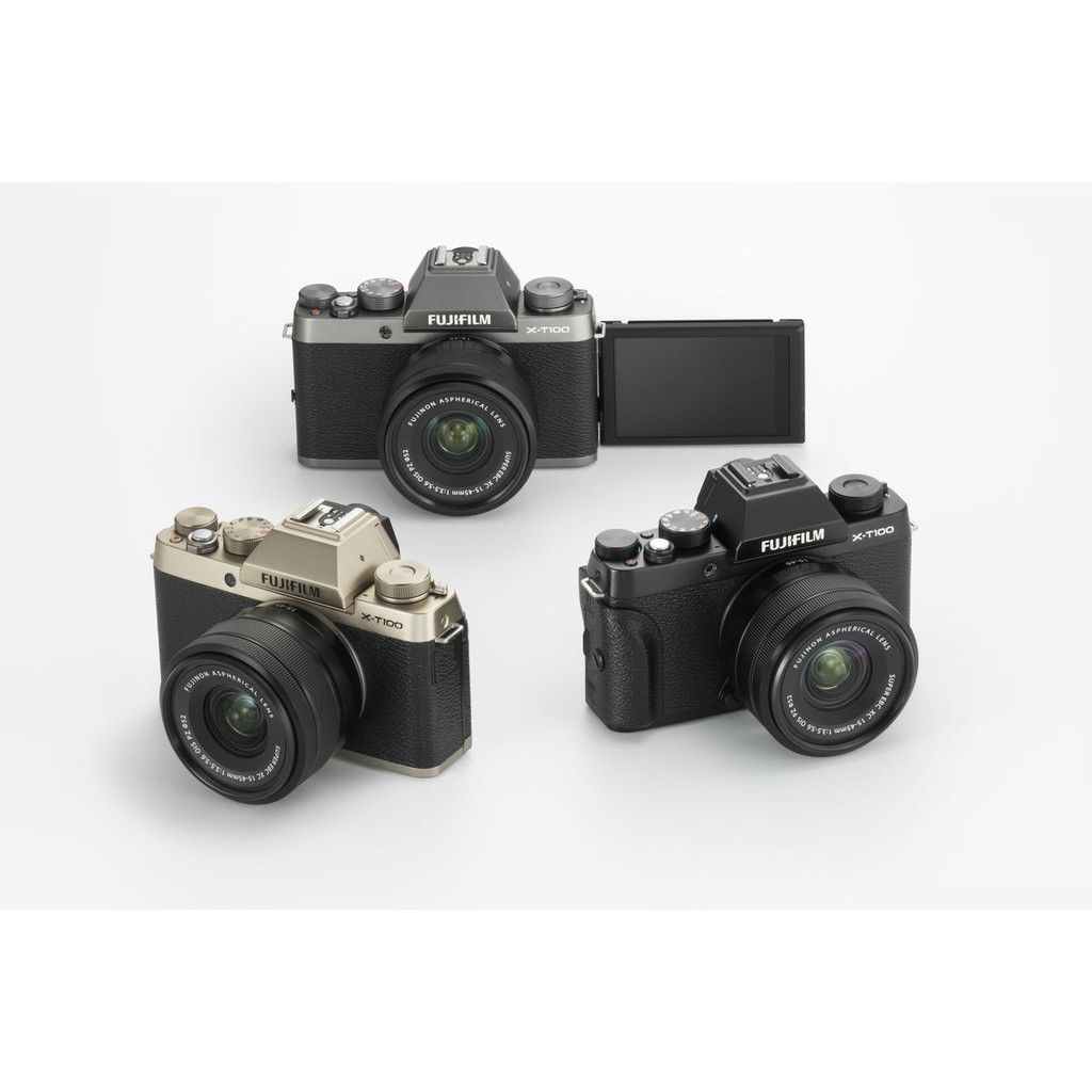 Jual FUJIFILM X-T100 KIT 15-45MM - FUJI XT100 XT 100 CAMERA MIRRORLESS ...