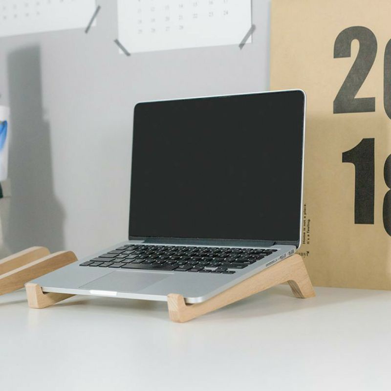 Jual TERMURAH ALAS LAPTOP KAYU/ DUDUKAN LAPTOP/ STAND HOLDER LAPTOP ...