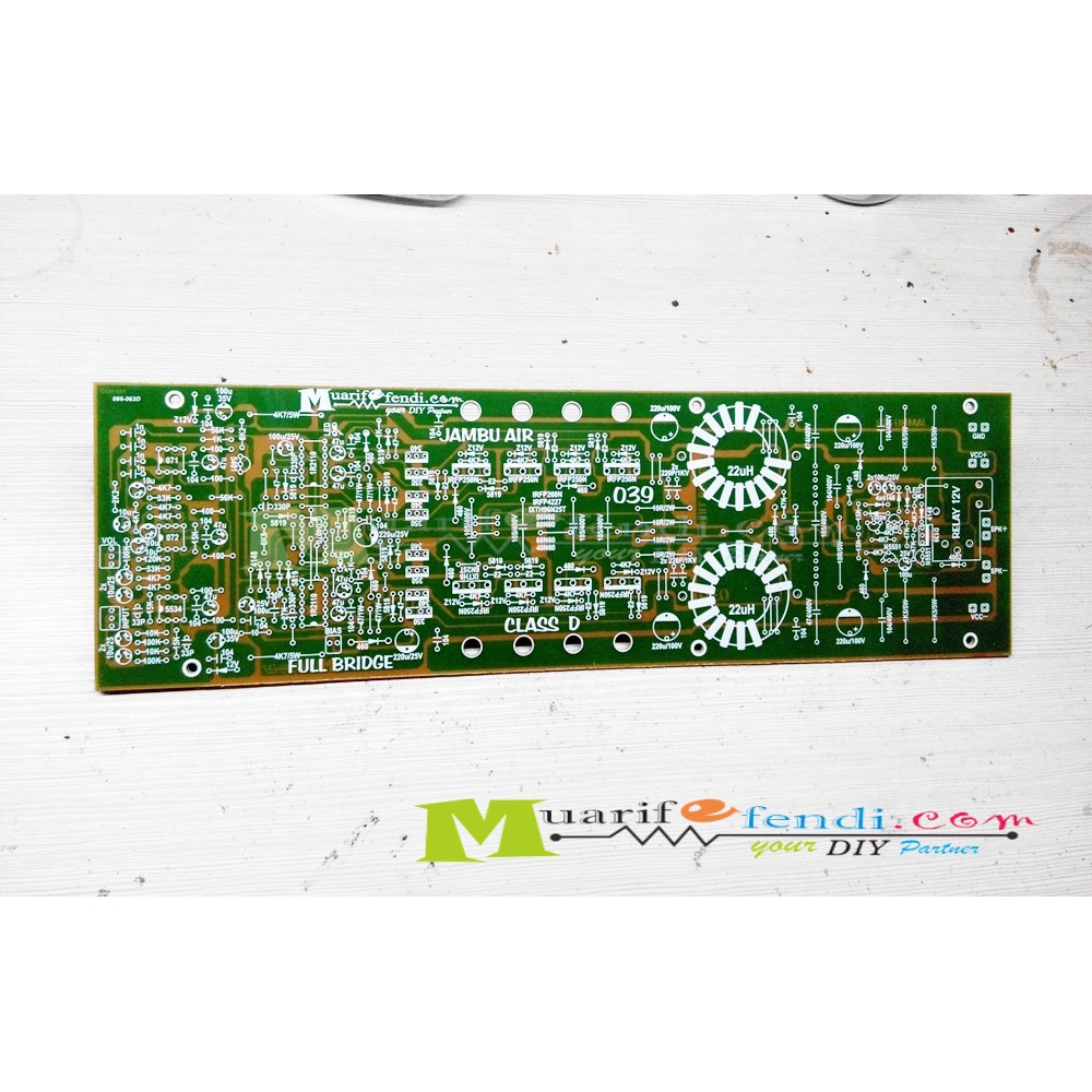 Jual PCB Power Amplifier Class D Full Bridge 8 FET | Shopee Indonesia