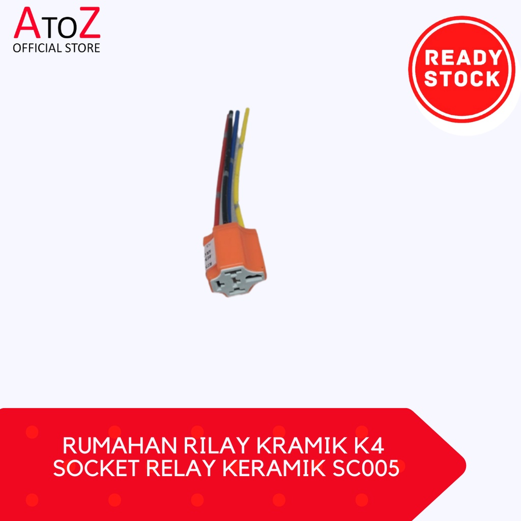 Jual RUMAHAN RILAY KRAMIK K4 - SOCKET RELAY KERAMIK SC005 | Shopee ...