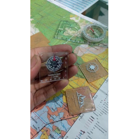 Jual ROAMER GEOGRAFIK/PROTAKTOR NAVIGASI/ALAT UKUR PETA KOMPAS/ROAMER ...