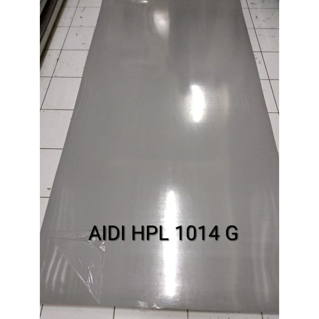 Jual AH 1014G MEDIO GREY GLOSSY HPL GREY SOLID GLOSSY HPL ABU POLOS ...
