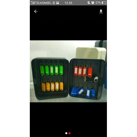 Jual Promo key box atau kotak kunci kapasitas 20kunci merk krisbow ...