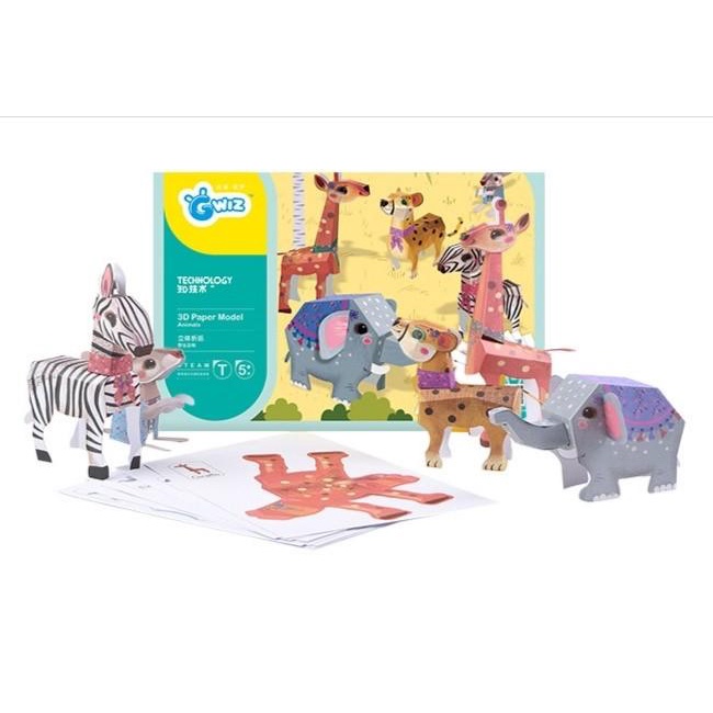 Jual Paper | Gwiz Origami Paper Animal Lipat Kertas Binatang Hewan ...