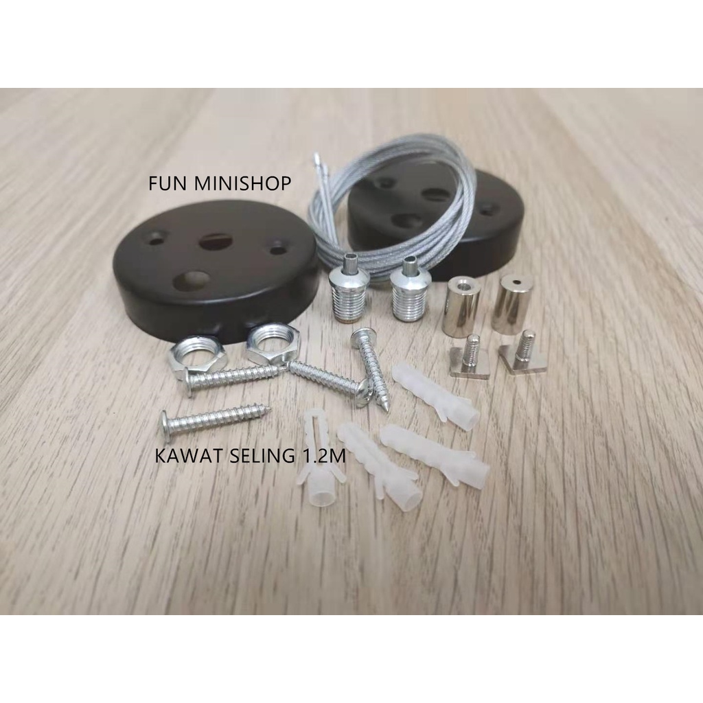 Jual Kawat Seling Lampu Gantung Sling galvanis Tali Baja | Shopee Indonesia