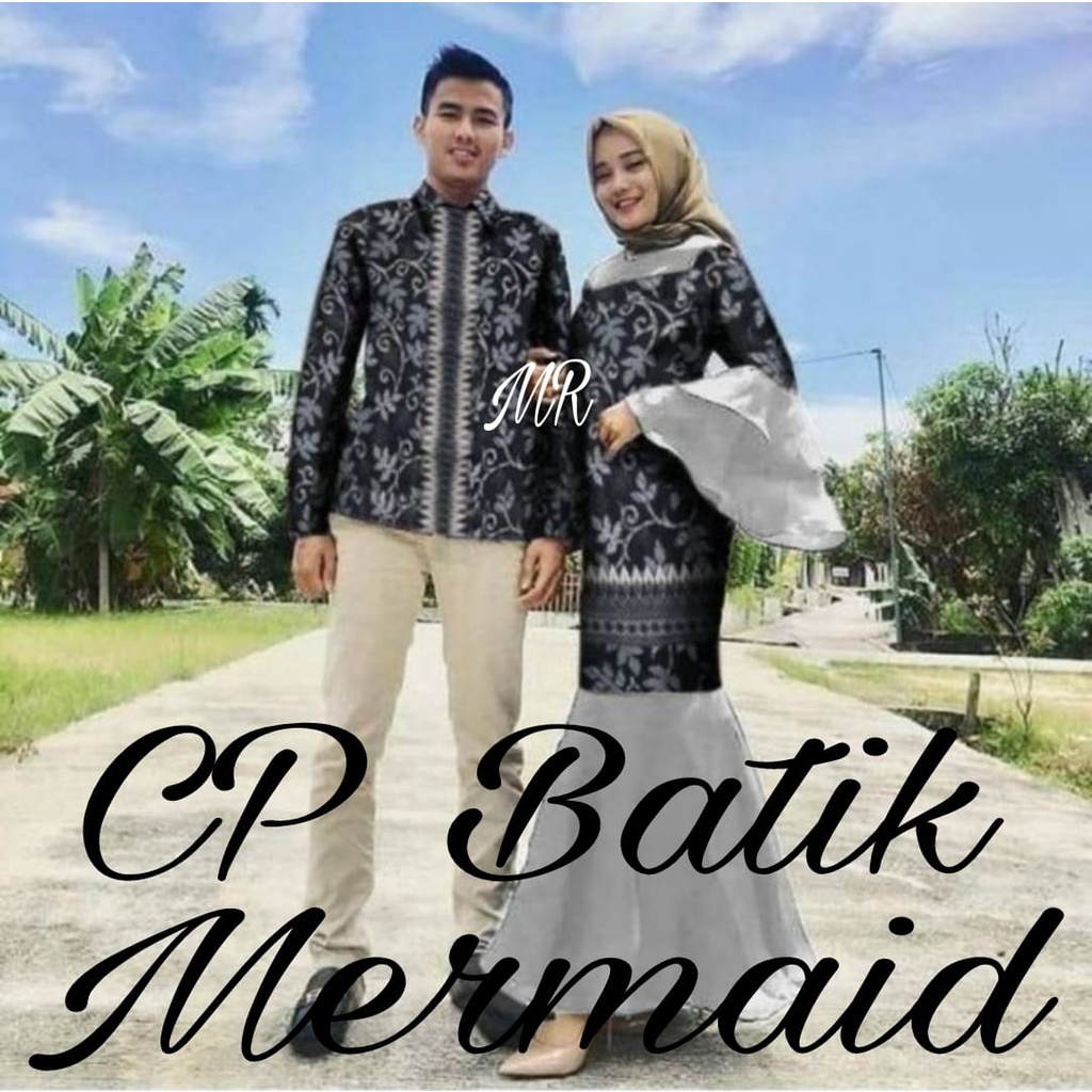Jual BAJU KAPEL BATIK SUAMI ISTRI MUSLIM MUSLIMAH COUPLE PRIA WANITA ...