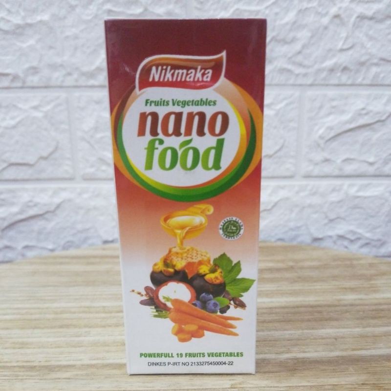Jual Nano Food Fruits Vegetables by Nikmaka 250 ml | Shopee Indonesia