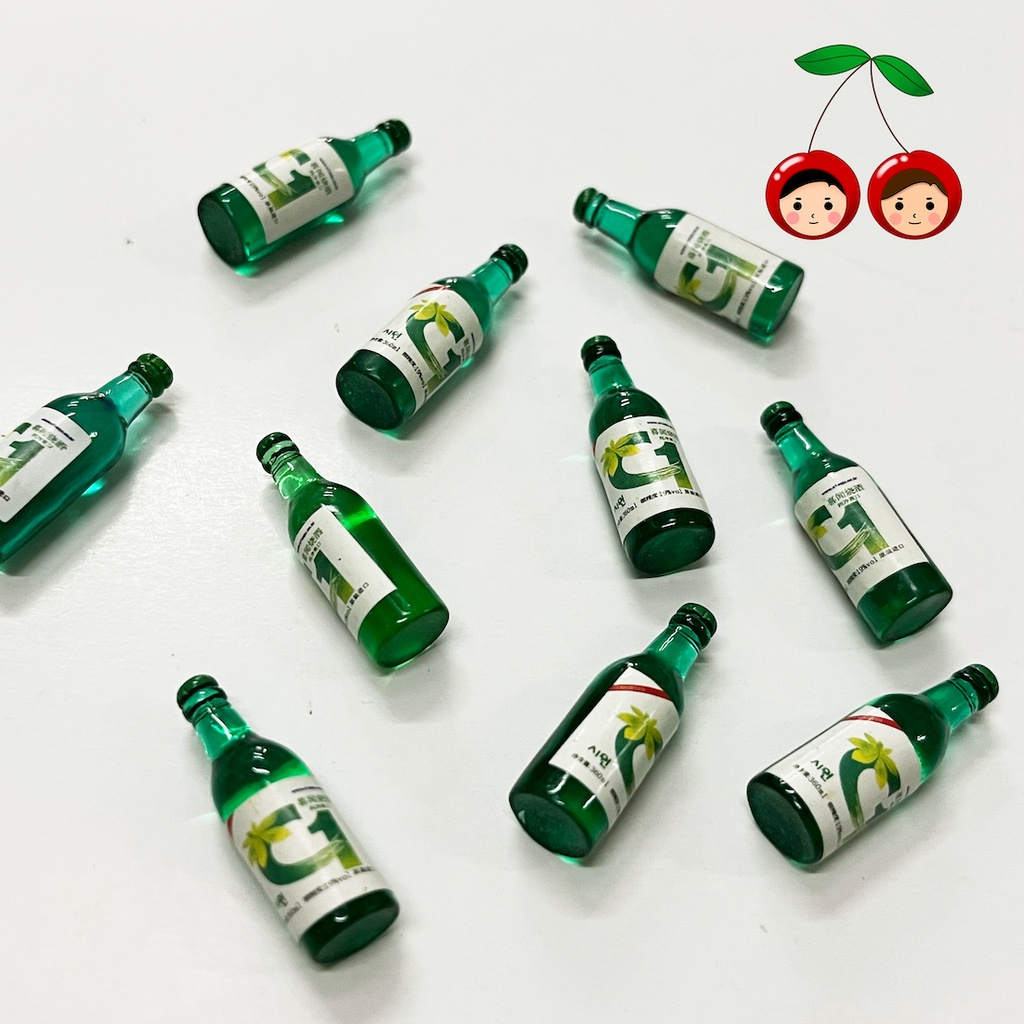 Jual Miniature Miniatur Botol Soju Minuman Korea Skala 1:12 | Shopee ...