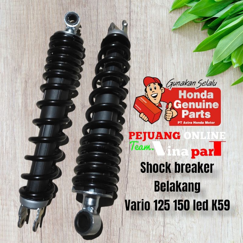 Jual shock belakang vario 125 150 led K59 th 2015 2016 2017 original | Shopee Indonesia