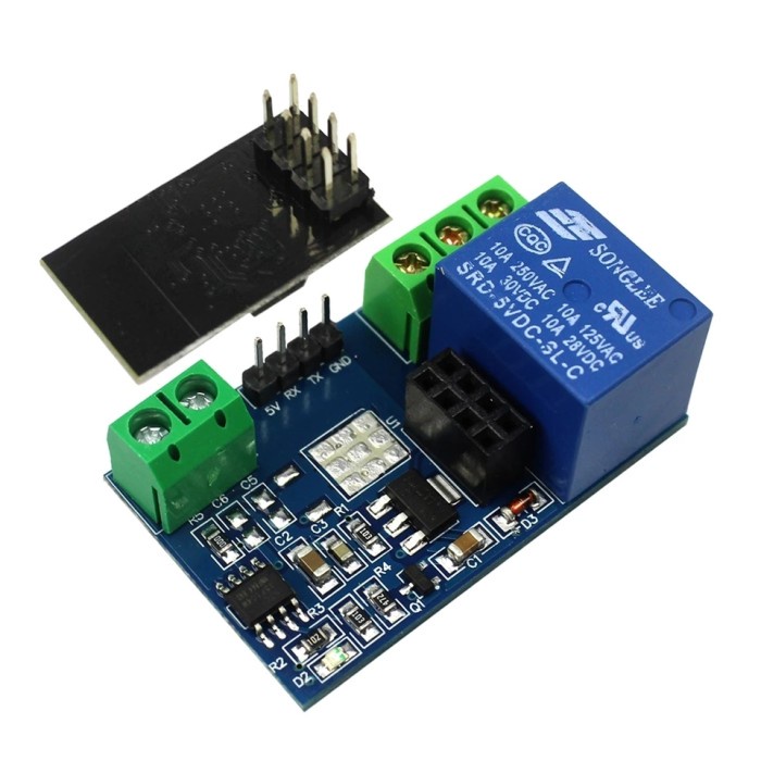 Jual Hari Ini Esp8266 Wifi Relay Control - Kendali Relay Melalui Wifi Esp-01 Arduino Trendi ...