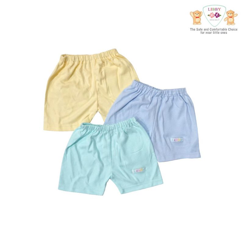 Jual LIBBY Celana Pendek Polos Warna NB,SML | Shopee Indonesia