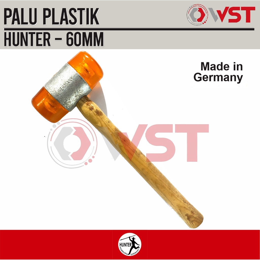 Jual Hunter Palu Plastik 60mm / 60 mm Made In Germany | Shopee Indonesia