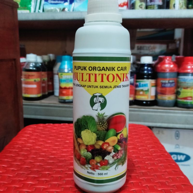 Jual Pupuk Organik Cair Multitonik Umum Kemasan 500ml | Shopee Indonesia