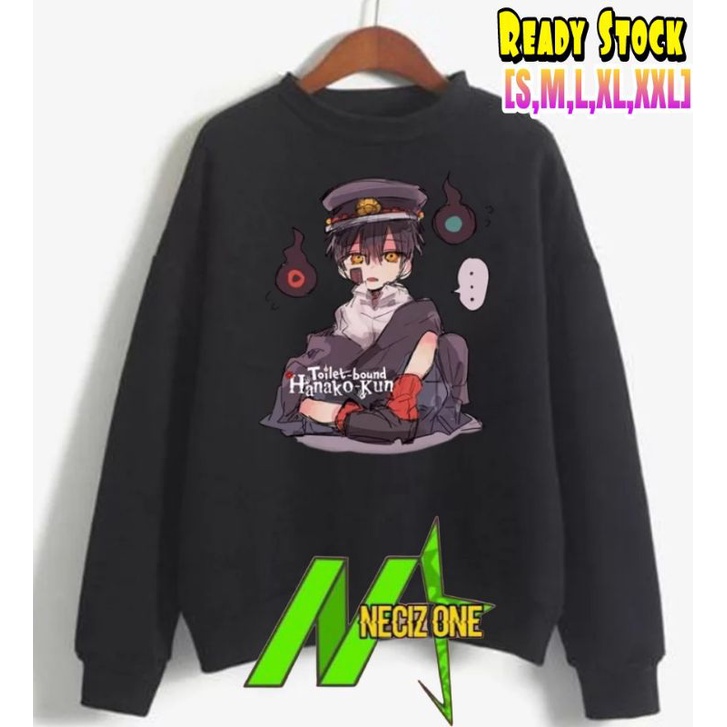Jual HANAKO KUN ANIME JEPANG TOILET BOUND KEREN SWEATER CREW NECK PRIA ...