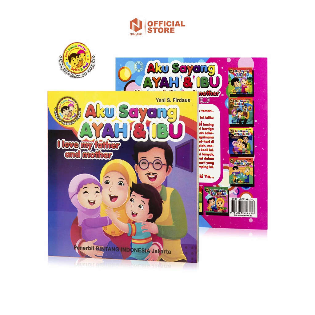 Jual Buku Cerita Anak Bergambar - Seri Balita Pintar Aku Sayang Teman ...
